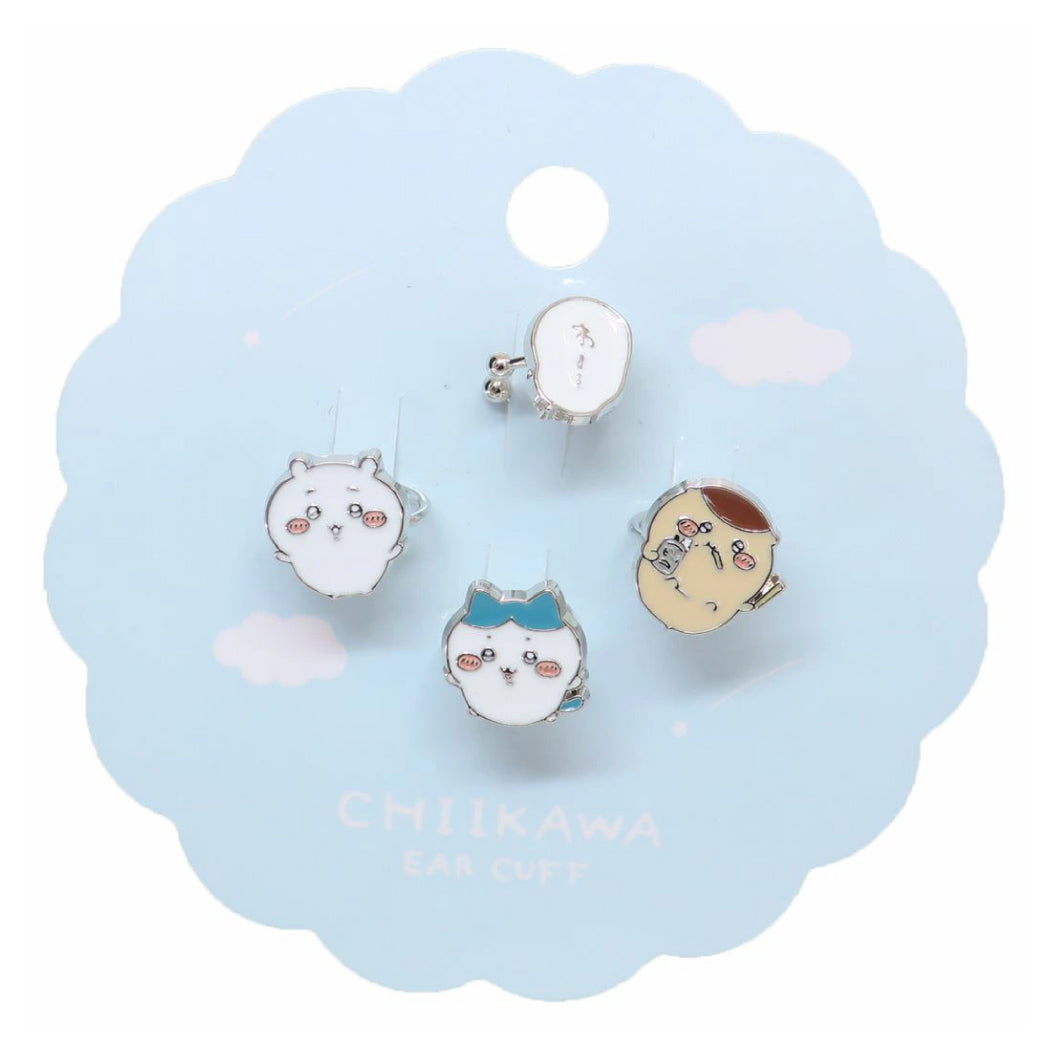 Chiikawa Ear Accessory - Chiikawa, Hachiware & Kuri-Manju Ear Cuff Set ...