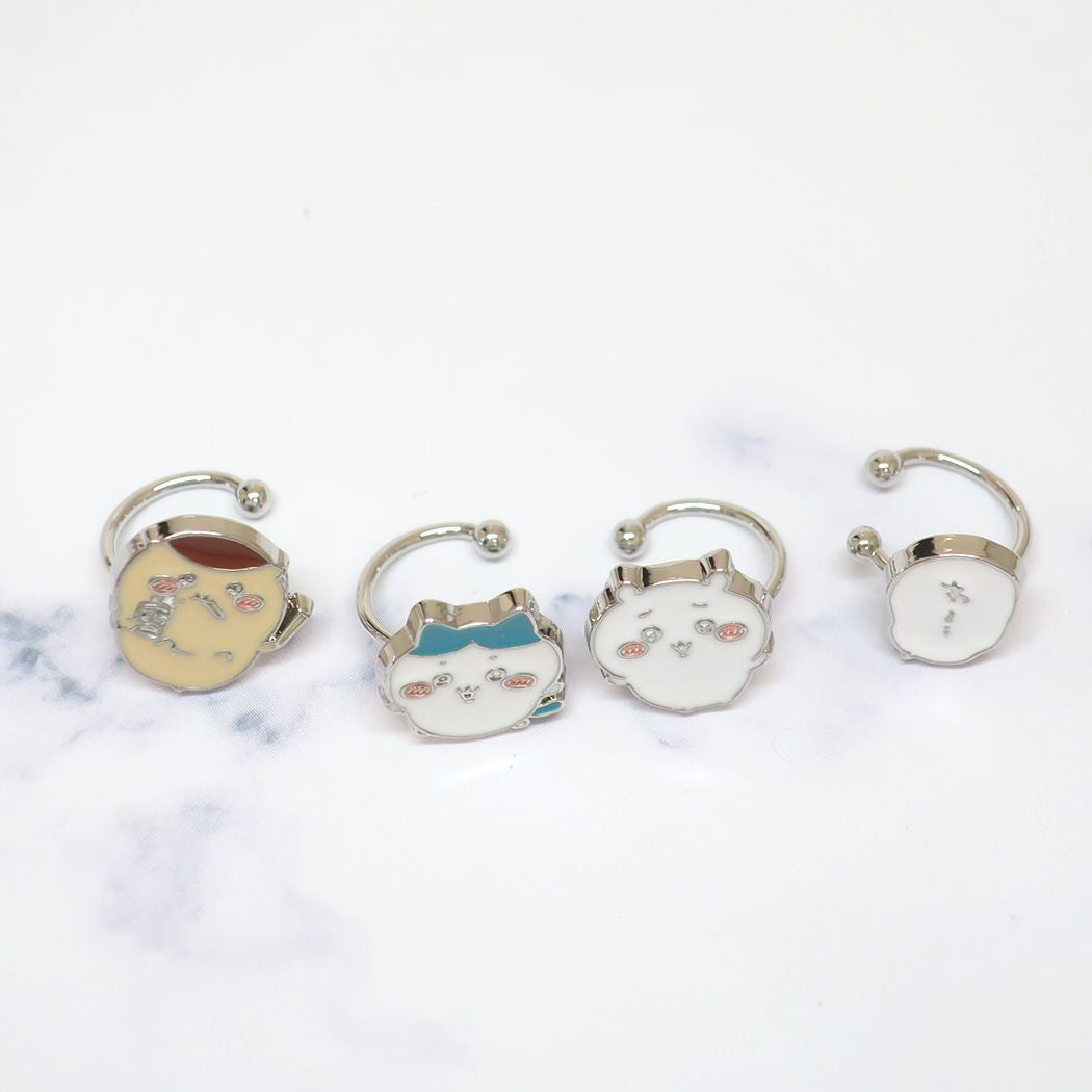 Chiikawa Ear Accessory - Chiikawa, Hachiware & Kuri-Manju Ear Cuff Set ...