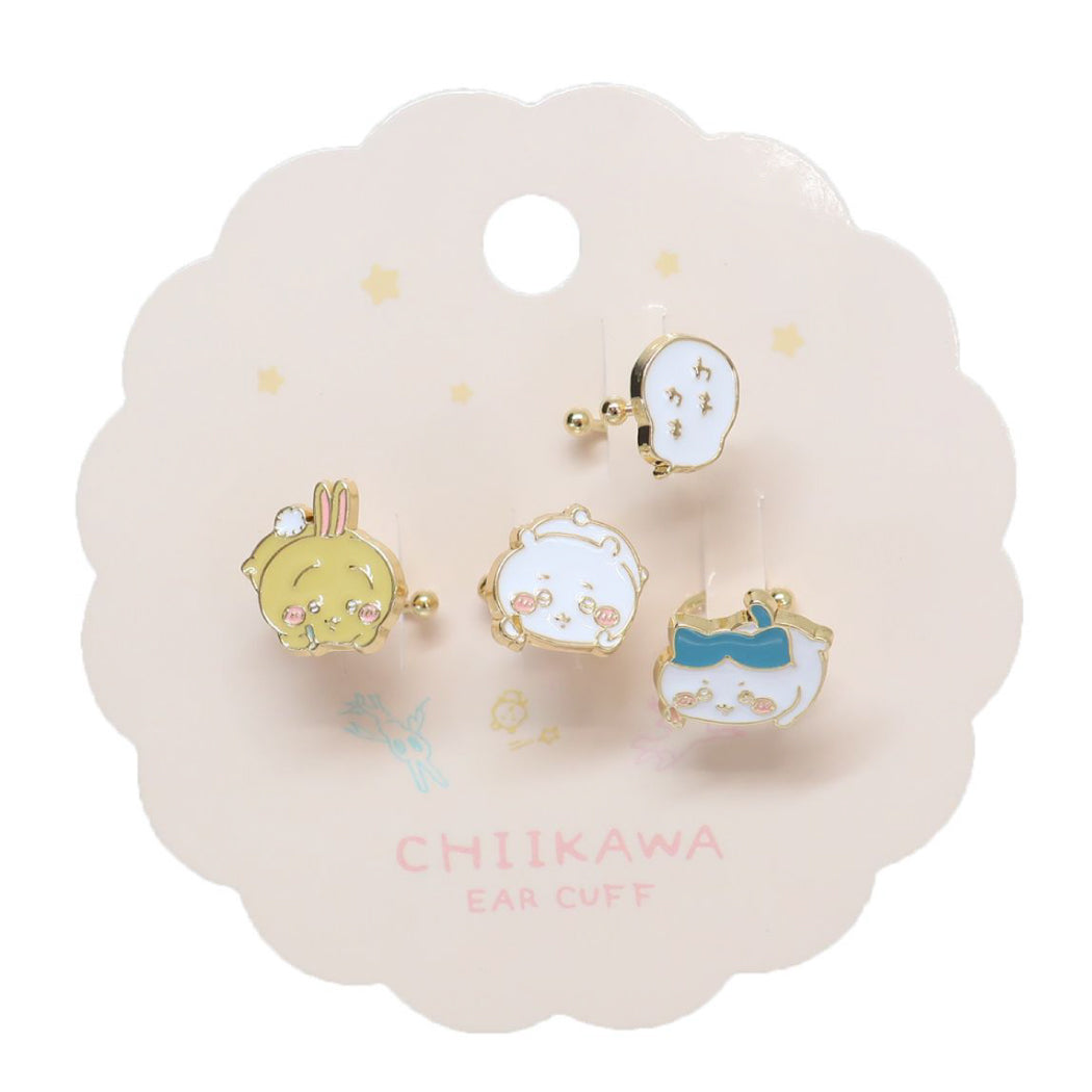 Chiikawa Ear Accessory - Usagi, Chiikawa & Hachiware Ear Cuff Set ...
